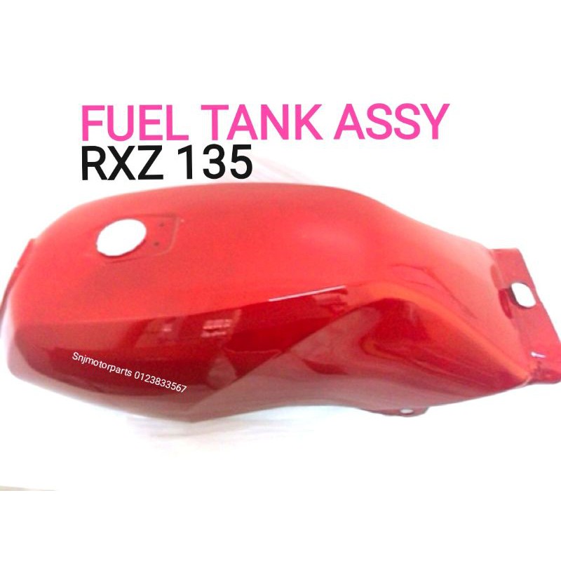 (NO COLOUR) RXZ FUEL TANK ASSY. + TANK FLOAT + TANK CAP (COMBO SET) ada ...
