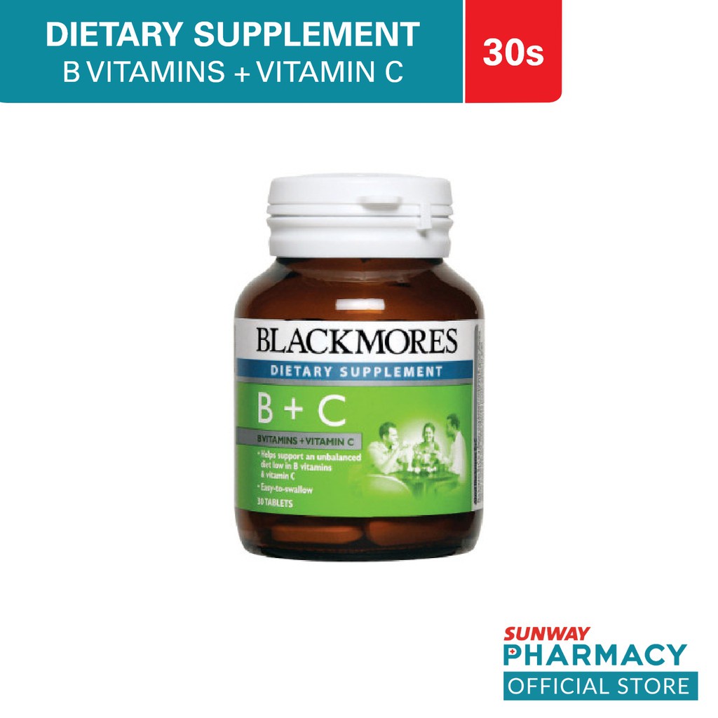 Blackmores Vitamin B+C (30's) | Shopee Malaysia