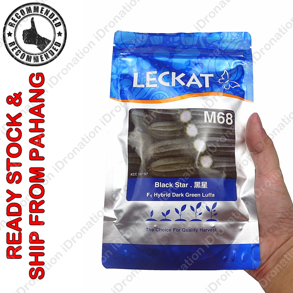 Leckat GWG M48 M68 M 48 68 Seed Seeds Biji Benih 20G 100G Petula Petola Segi Black Star Hybrid ...