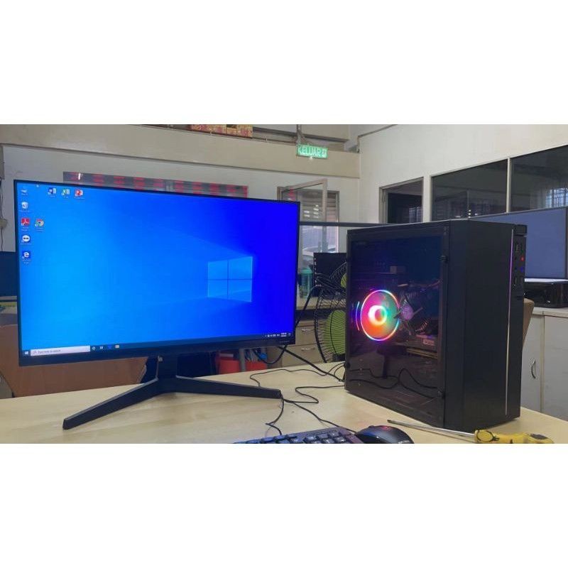 Desktop Office Pc/Gaming Computer Cpu Komputer (Original) ( New 3 year ...