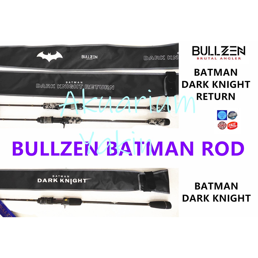 4077BULLZEN BATMAN DARK NIGHT / DARK NIGHT RETURN SPINNING CASTING ...