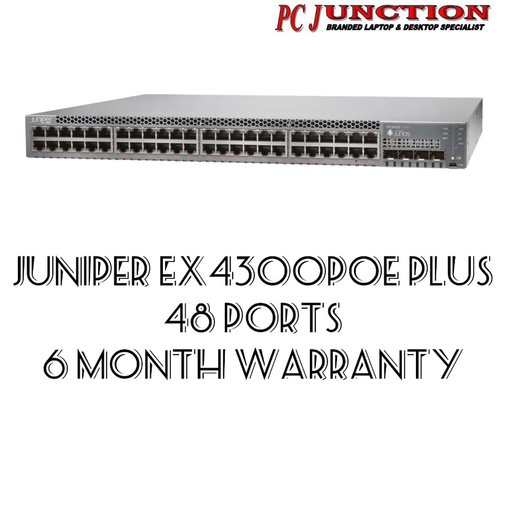 JUNIPER EX4300 LINE OF ETHERNET SWITCHES | Shopee Malaysia