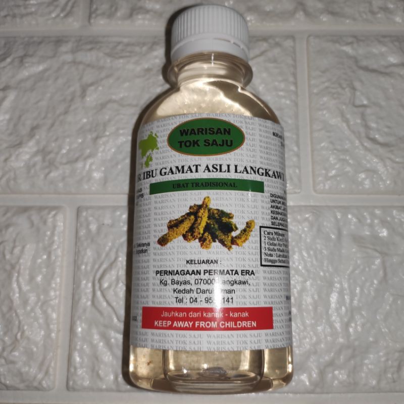 Air Ibu Gamat Asli Langkawi 💯Original Warisan Tok Saju | Shopee Malaysia