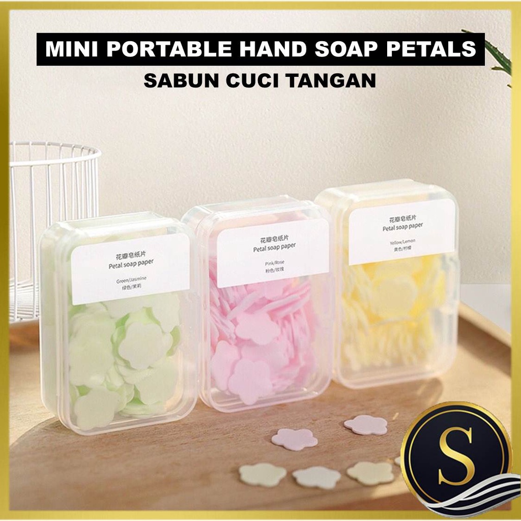 Portable Hand Wash Soap Tablet Disposable Carry Travel Mini Portable ...