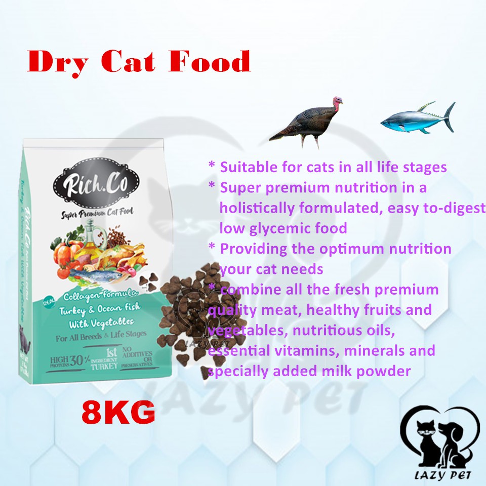 Rich Co Rich Choice Turkey & Ocean Fish with Vegetables Collagen ...