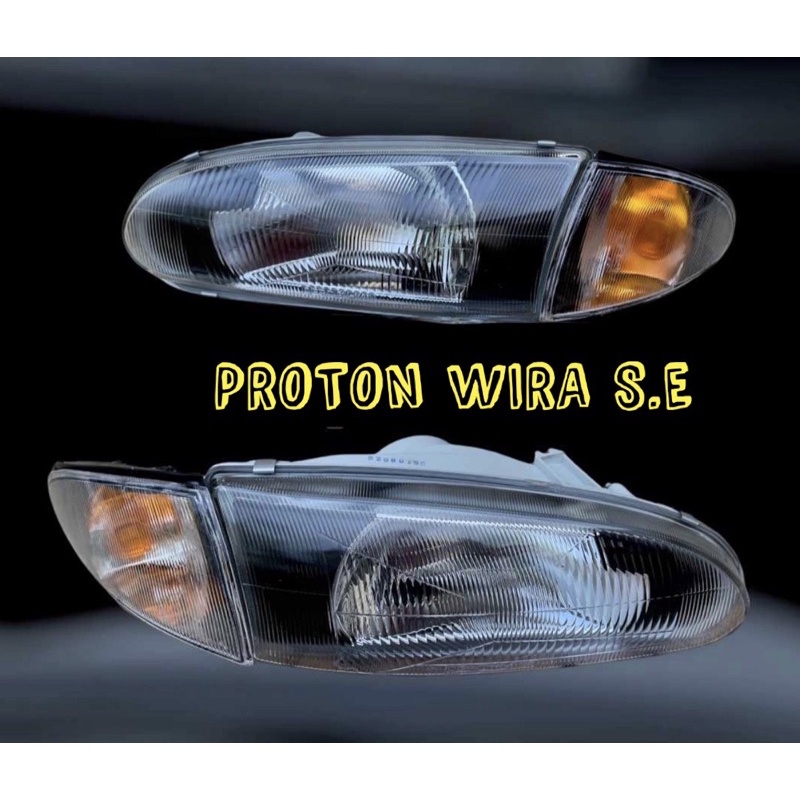 Headlamp Lampu Depan Depo Smoke Wira Special Edition Murah Proton Wira ...
