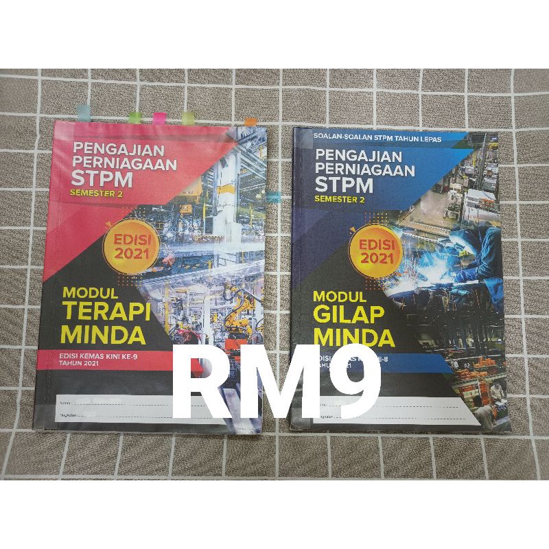 Pengajian Perniagaan sem 2 modul terapi minda | Shopee Malaysia