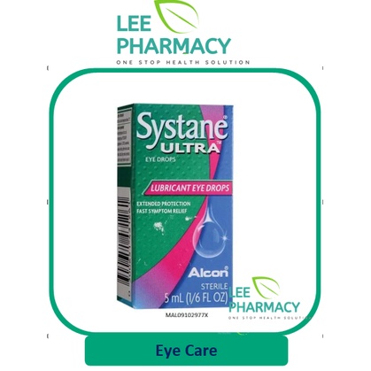 ALCON Systane Ultra Lubricant Eye Drops 5mL [Eye Care] | Shopee Malaysia