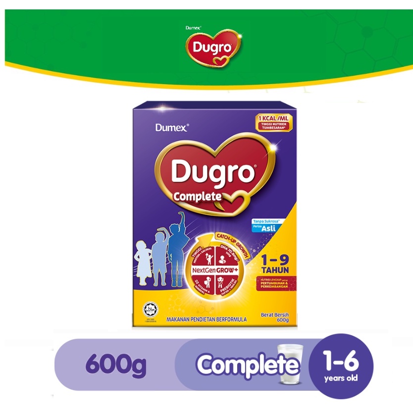 [New Packing] Dumex Dugro Complete (600g) | Shopee Malaysia
