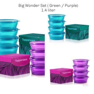 Tupperware Big Wonder Set (4) 1.4L | Shopee Malaysia