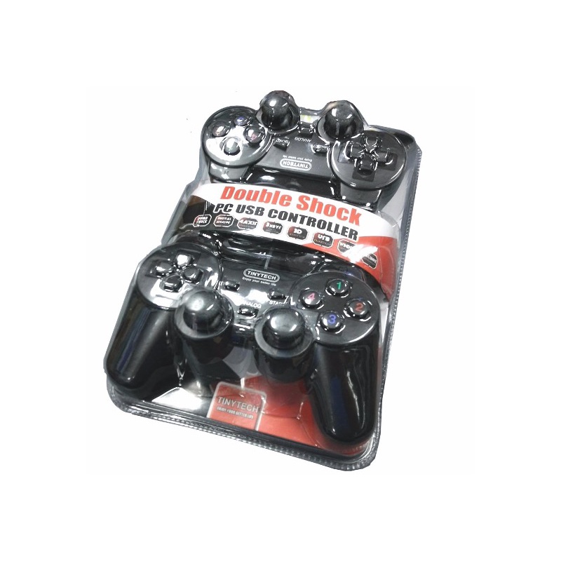Double Shock Sigle Twin Usb Controller For Laptop Pcr Joystick Shopee Malaysia