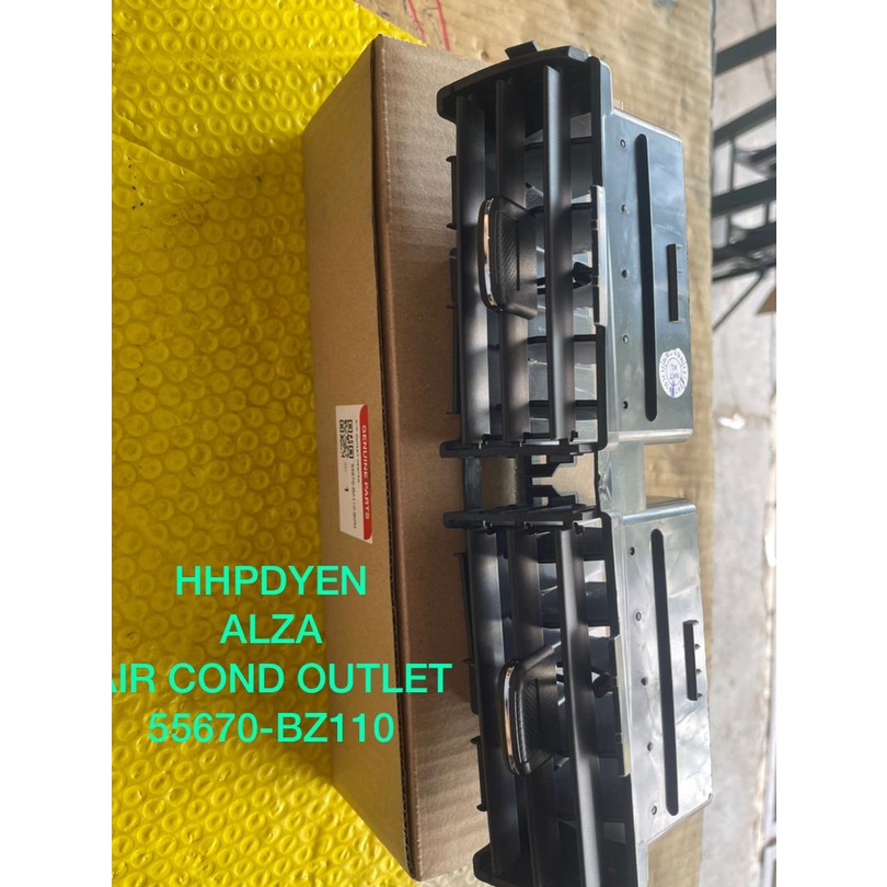 [GENUINE PARTS] PERODUA ALZA AIR COND OUTLET (CENTRE) [55670-BZ110 ...