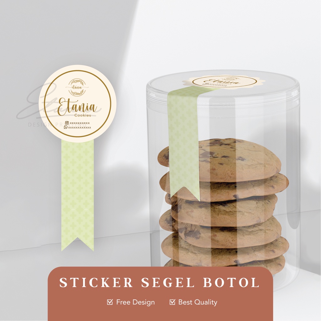 Custom seal Sticker in the form of bottle seal box seal | Shopee Malaysia