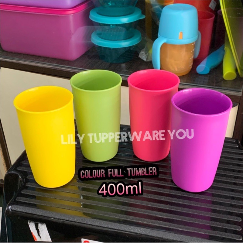 tupperware tumbler (4pcs) | Shopee Malaysia