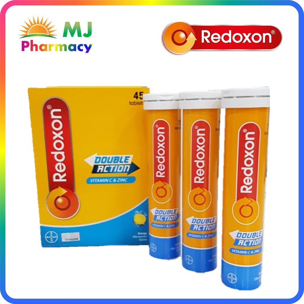 REDOXON TRIPLE ACTION EFFERVESCENT TABLET 15'S / 45'S | Shopee Malaysia