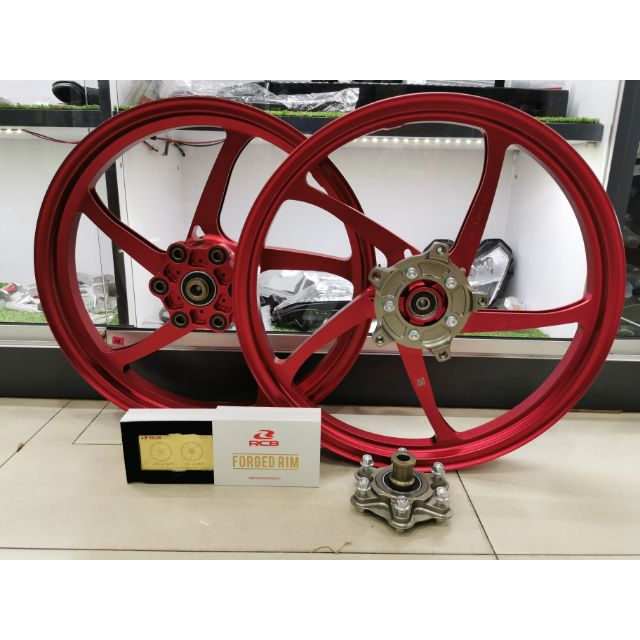 RCB FG525 Forged Red Sportrim Y15ZR 100% Original RCB | Shopee Malaysia