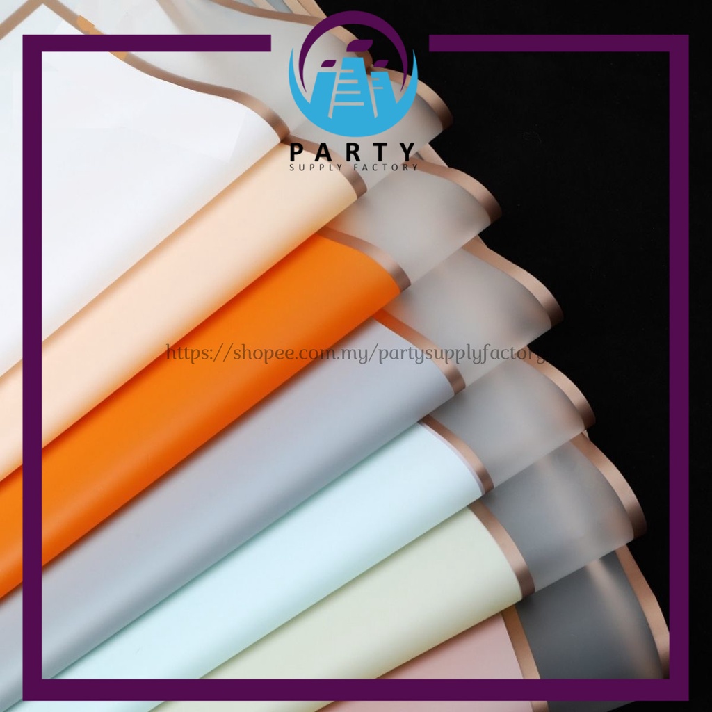 20 PCS PEMBALUT BUNGA MILAN WATERPROOF BOUQUET FLORIST WRAPPER / KERTAS ...