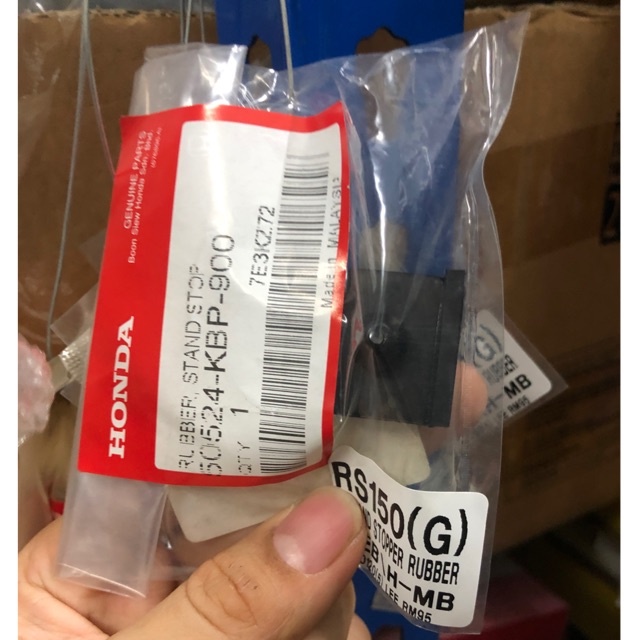 Honda Rs150 Main Stand Rubber Original | Shopee Malaysia