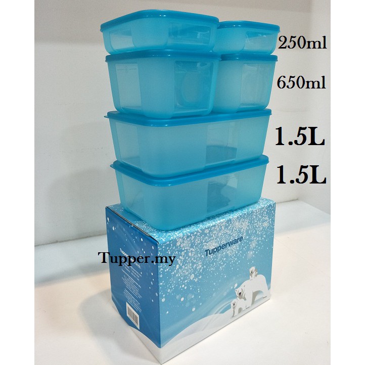 Tupperware Freezer Buddy Buddies FreezerMate Set with/without GIFT BOX ...