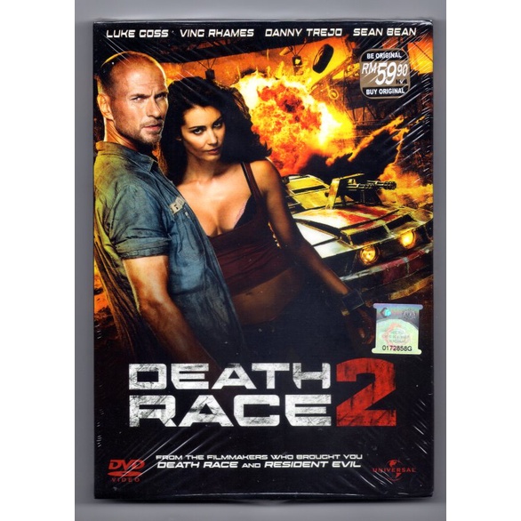 DEATH RACE 2 (DVD ORIGINAL) | Shopee Malaysia