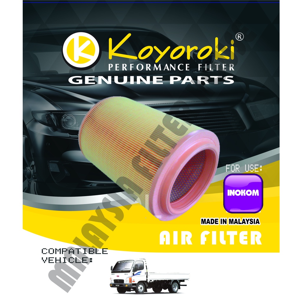 INOKOM HD5000(AD3) PENAPIS AIR FILTER RHY-5H002-U 28130-5H002 | Shopee ...