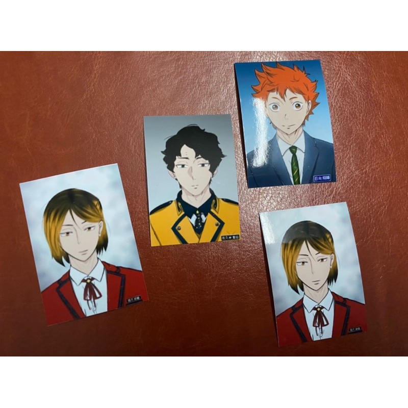 Haikyu ID Photo - Karasuno (Hinata Shoyo) / Itachiyama Sakusa Kiyoomi ...