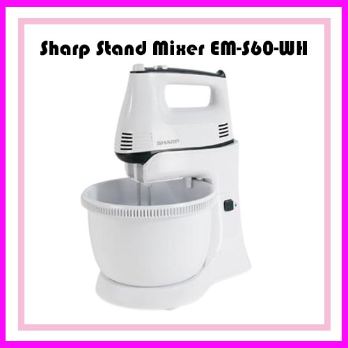 SHARP STAND MIXER EM-S60-WH | Shopee Malaysia