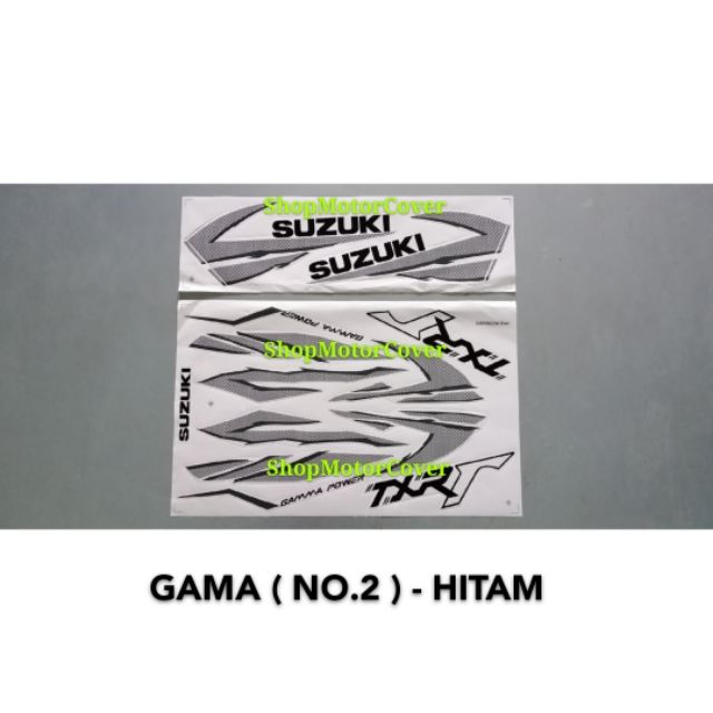 SUZUKI PANTHER GAMMA ( NO.2 ) ~ STICKER SET | Shopee Malaysia