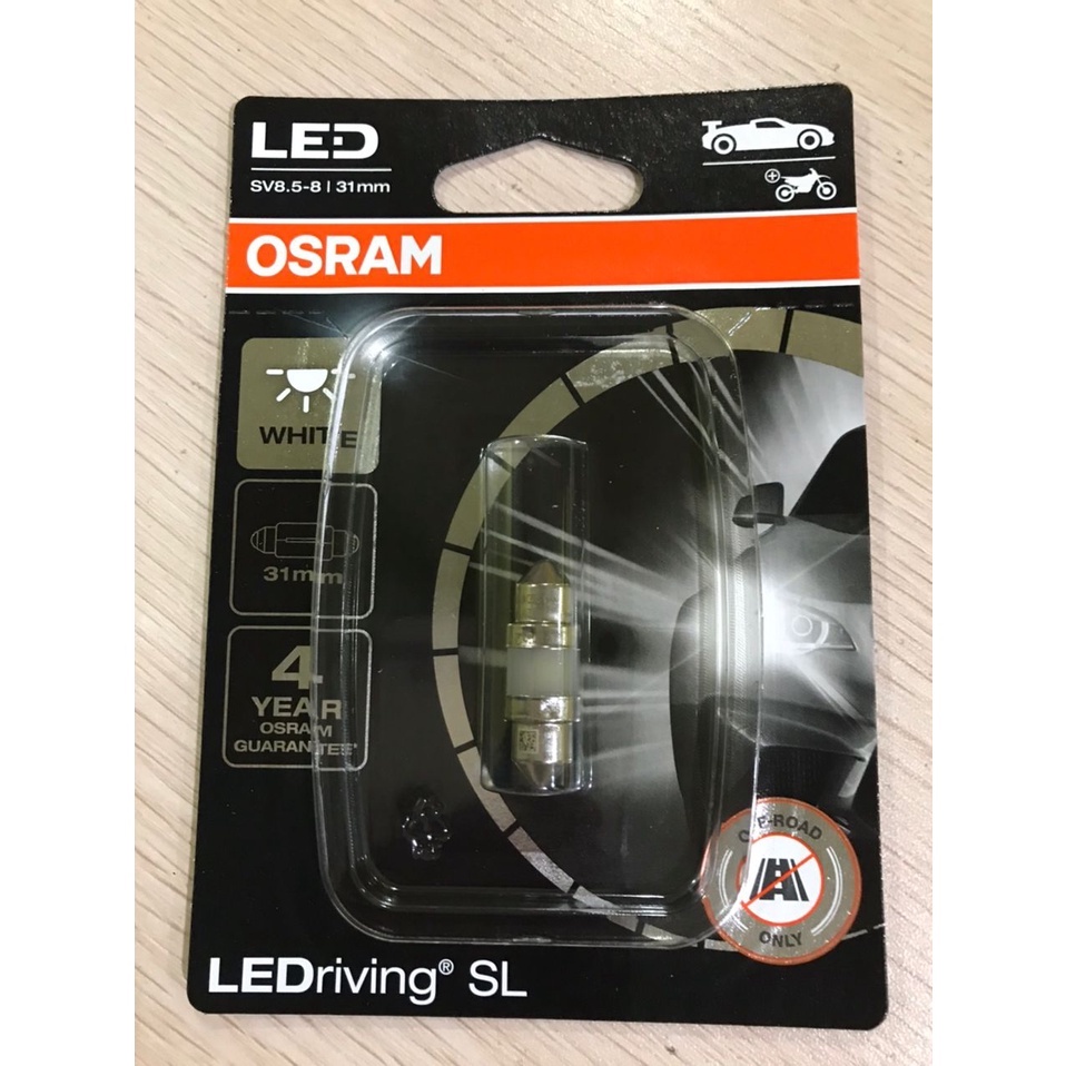 Osram LED Driving C5W 6438DWP-01B 12V Premium Retrofit 31mm COOL WHITE ...