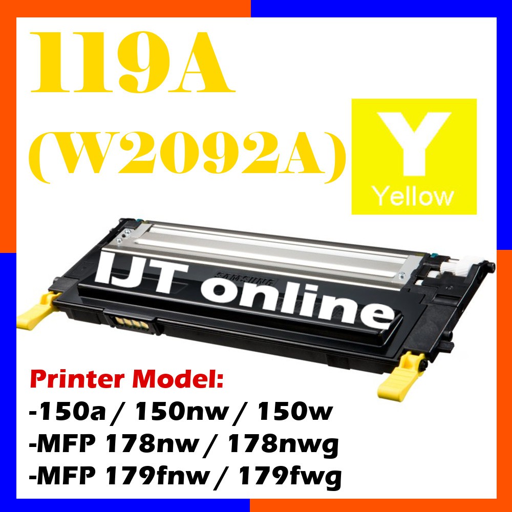 Compatible Toner 119A W2092A W2092X HP W2090A Laser 150a 150nw MFP ...