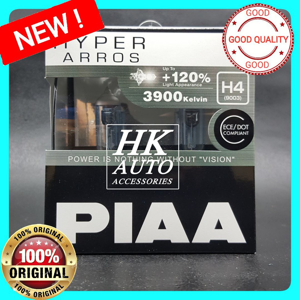 🌟🌟 New Arrived🌟🌟 PIAA - H4 Hyper Arros 3900K Halogen Bulb #Piaa #H4 #20 ...