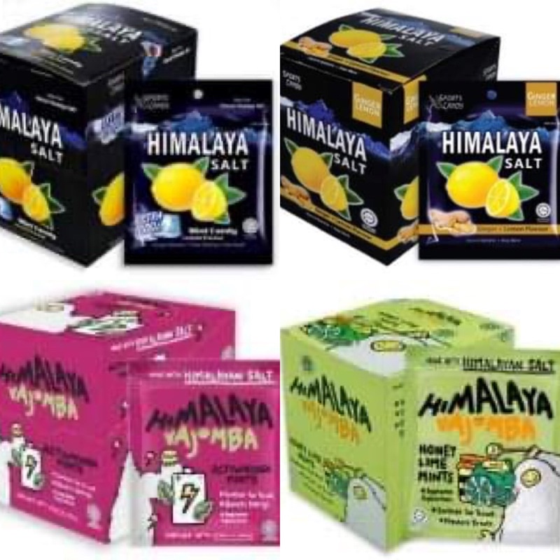 HIMALAYA Salt Candy Sport Original Extra Cool Candy Lemon Mint flavour ...