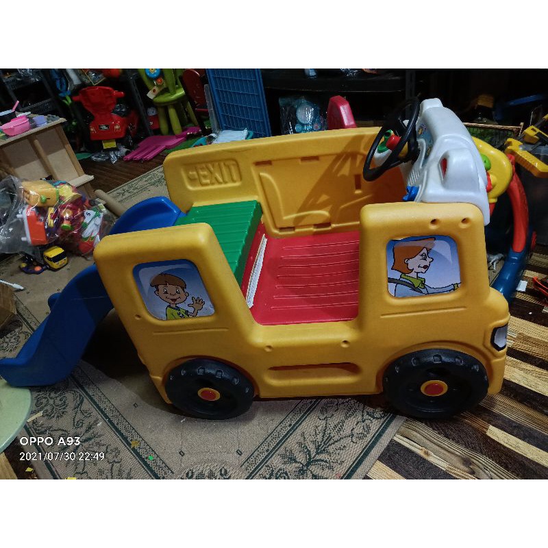 little tikes bus slide used | Shopee Malaysia