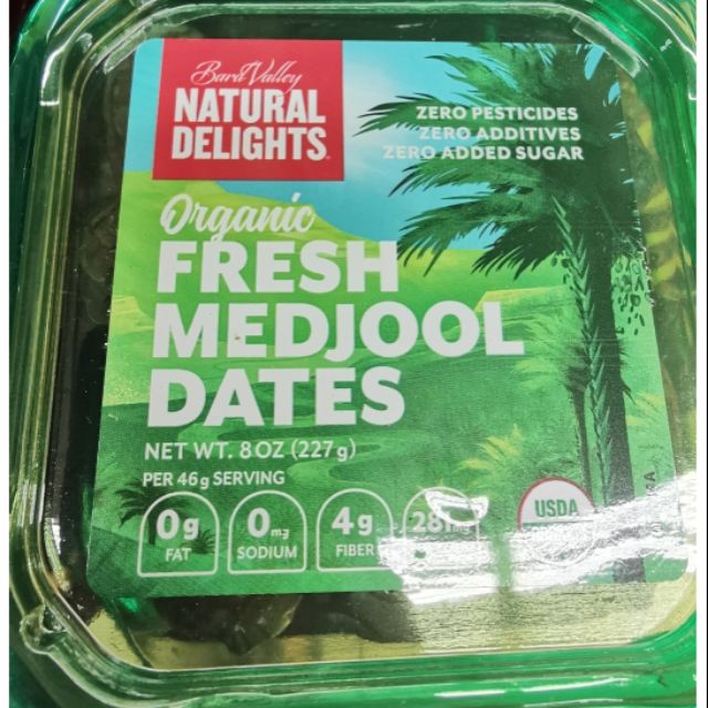 KURMA ORGANIC USDA FRESH MEDJOOL DATES KURMA 227g /454g | Shopee Malaysia