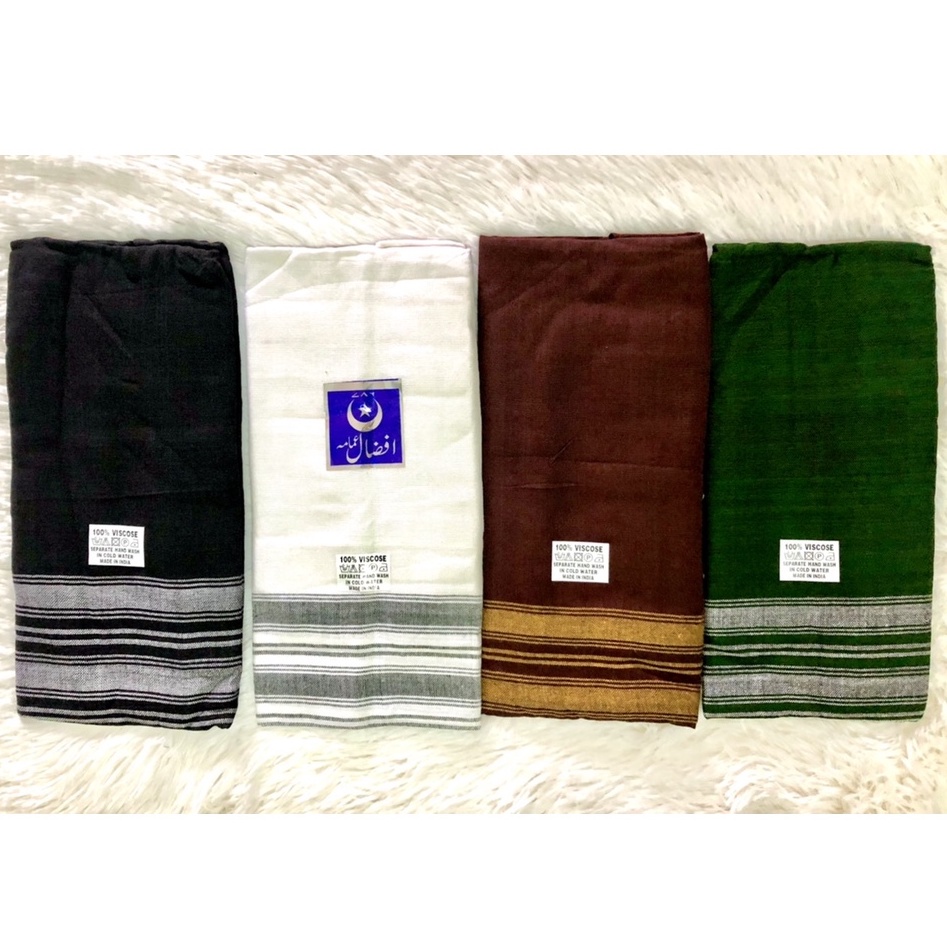 Serban 7 Hasta Putih - Hitam - Hijau - Meron - Border Lining - Panjang ...