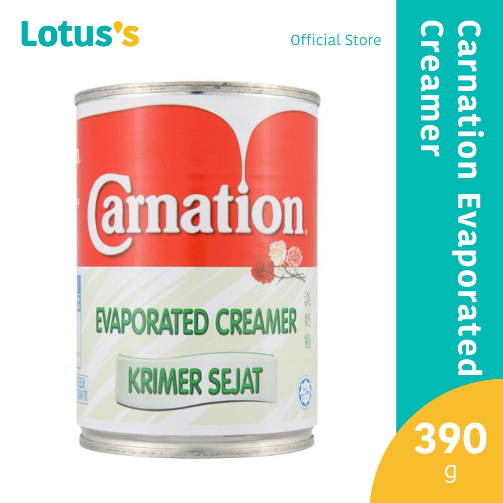 Carnation Evaporated Creamer 390G | Shopee Malaysia