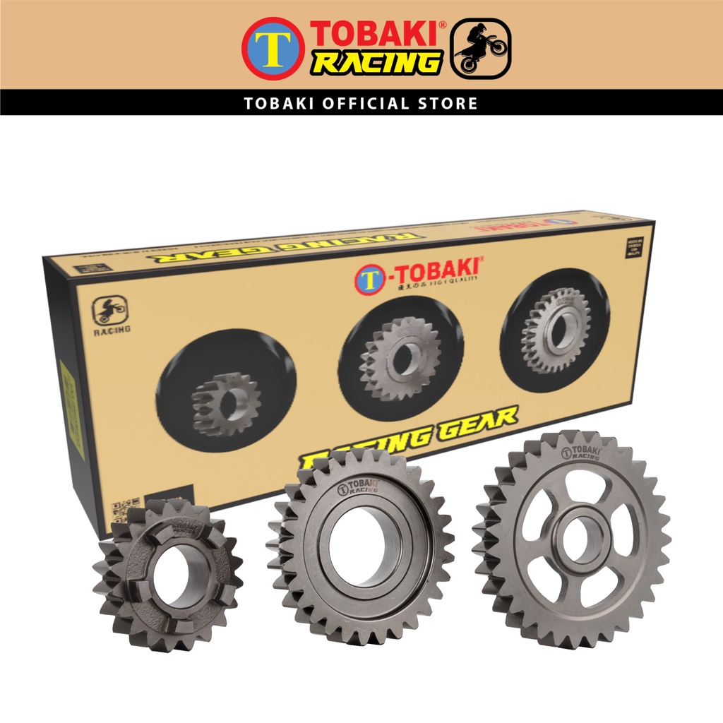 TOBAKI RACING GEAR (3PCS) LC135 4SPEED 1ST-31T 2ND-29T 4TH-20T / 1-31T ...