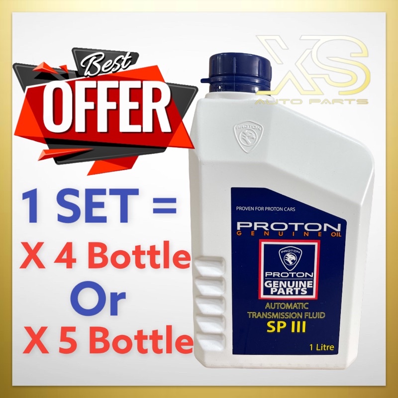 COMBO OFFER 💯 ORIGINAL 💯 Proton Automatic Transmission Fluid ATF SPIII ...
