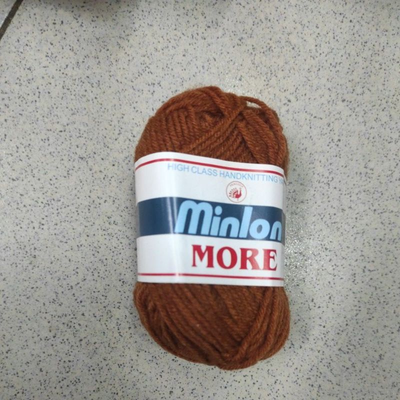Minlon More Benang Kait Knitting Yarn 24+-g (1pc) | Shopee Malaysia