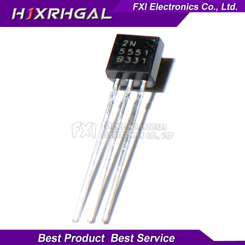 100PCS 2N5551 2N5551 TO-92 TO92 0.6A 160V NPN Original and Transistor ...