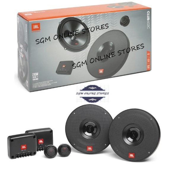 JBL Club 602C - Club Series 6.5inch Car Component Speaker System | Shopee Malaysia