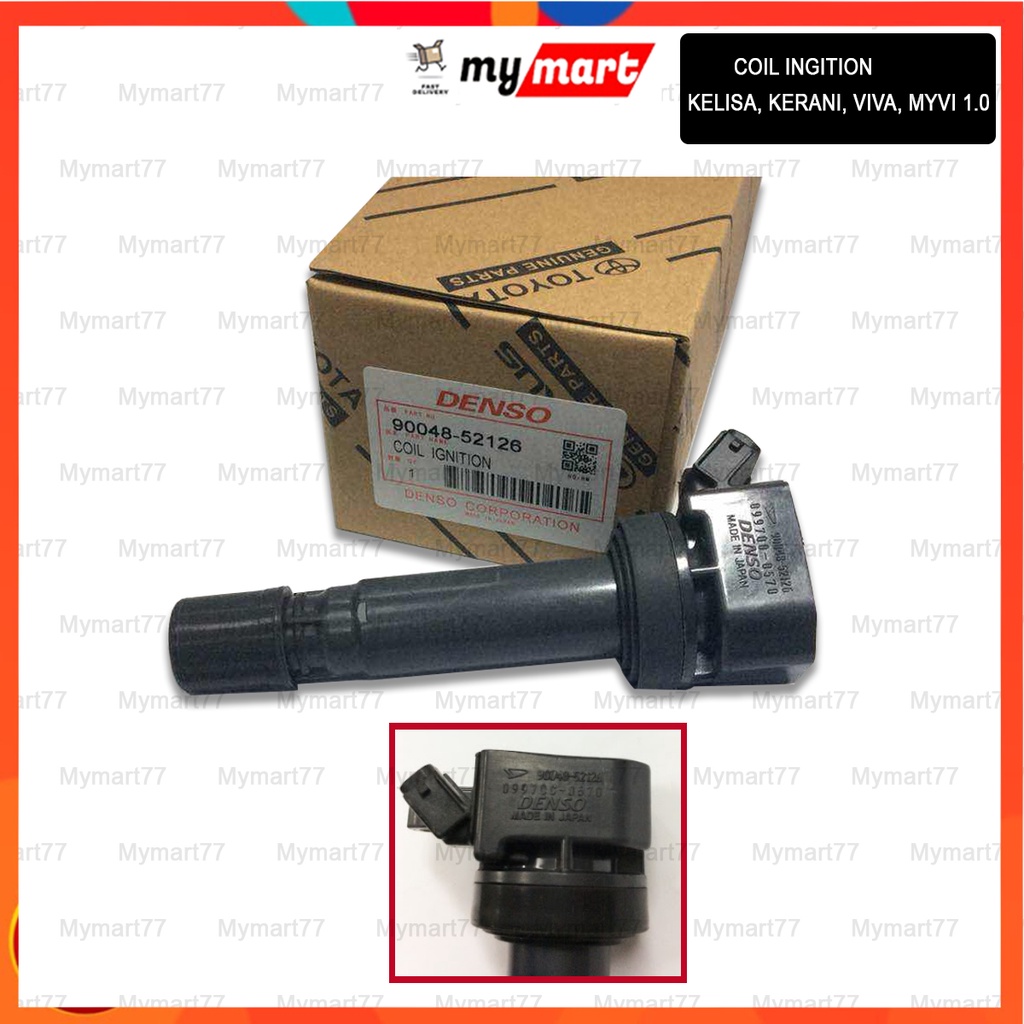 90048-52125 Perodua Kelisa Kenari Viva 660 850 Myvi 1.0 Ignition Plug ...