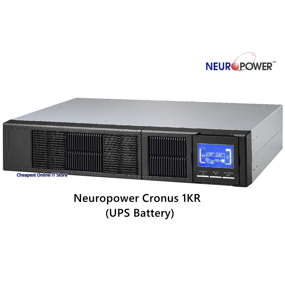 Neuropower Cronus 1KR Rackmount Series UPS/ Backup Battery (1000VA ...