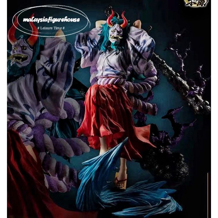 🔥READY STOCK🔥25CM ONE PIECE ANIME MASK YAMATO WANO COUNTRY COPY RESIN ...