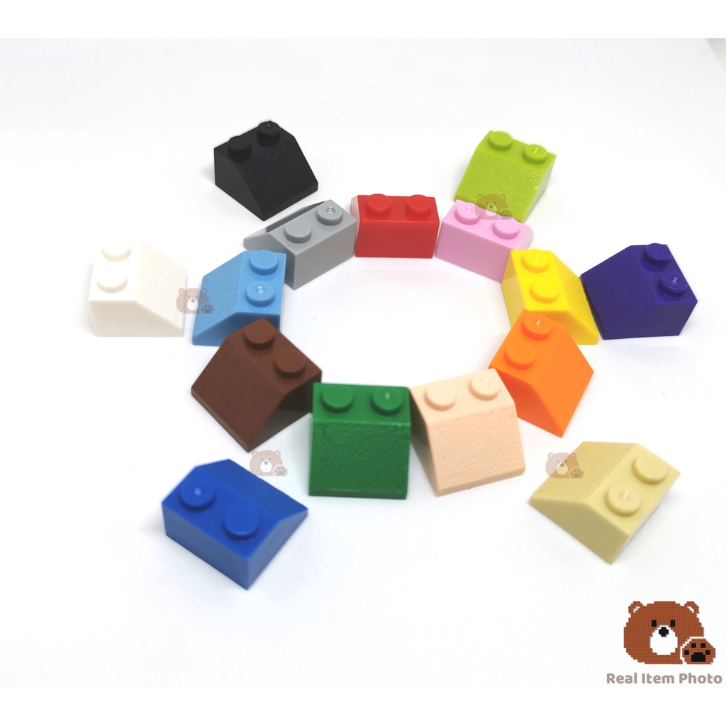 [Basic Block]Building Blocks 2x2 Slope (45 Degree) - 10pcs - Major ...
