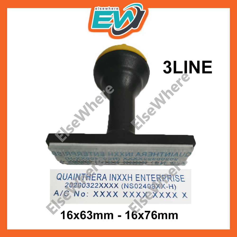 Custom Made Rubber Stamp Cop ~ Company Chop ~ Address Chop ~ Bank Chop ...