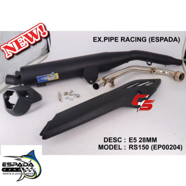 Espada Exhaust Std Racing E4 E5 E6 E7 V5 BP1 BP2 Y16ZR Y15ZR EX5 RS150 RSX VF3i LC135 V8 RFS150 ...