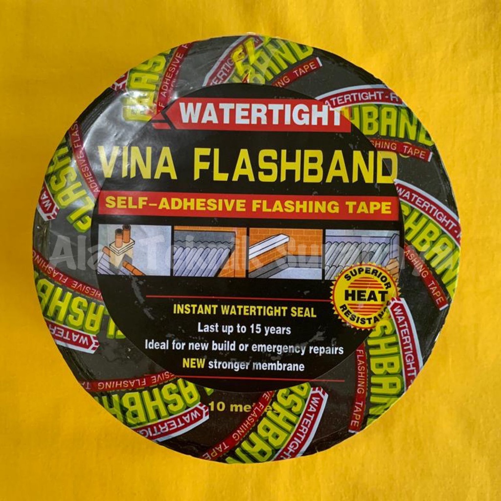 LEM SENG 10 M METER ANTI LEAK HOT TAPE FLASHING TAPE SEAL INSTANT ...