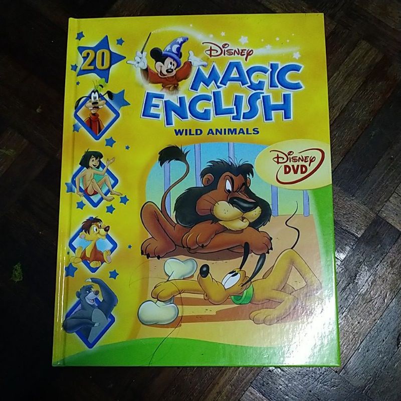 disney magic english wild animals | Shopee Malaysia