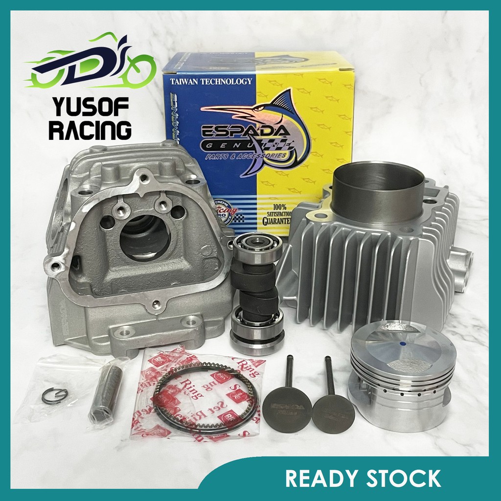 KRISS / KRISTAR ESPADA COMBO SET RACING BLOCK 57MM 60MM 62MM 65MM HEAD ...